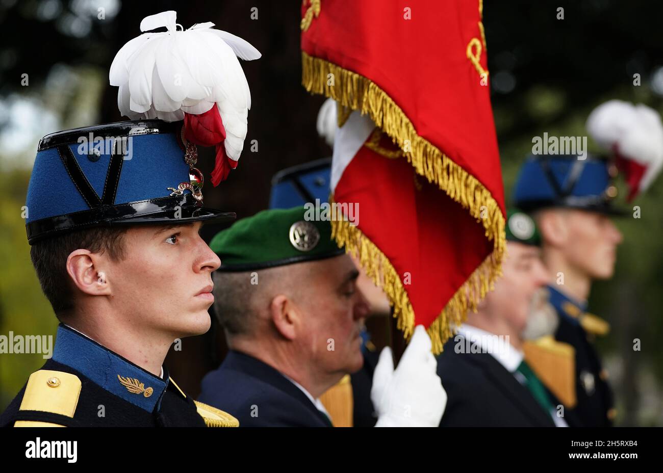 A cadet from the Ecole speciale militaire de Saint-Cyr, France's ...