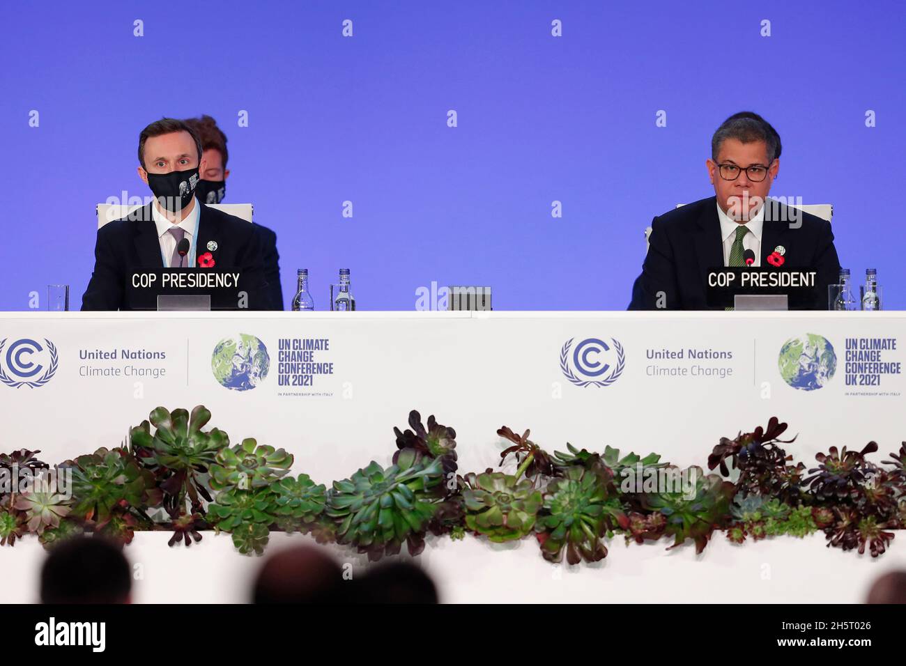 ARCHIE YOUNG, ALOK SHARMA, 2021 Stock Photo - Alamy