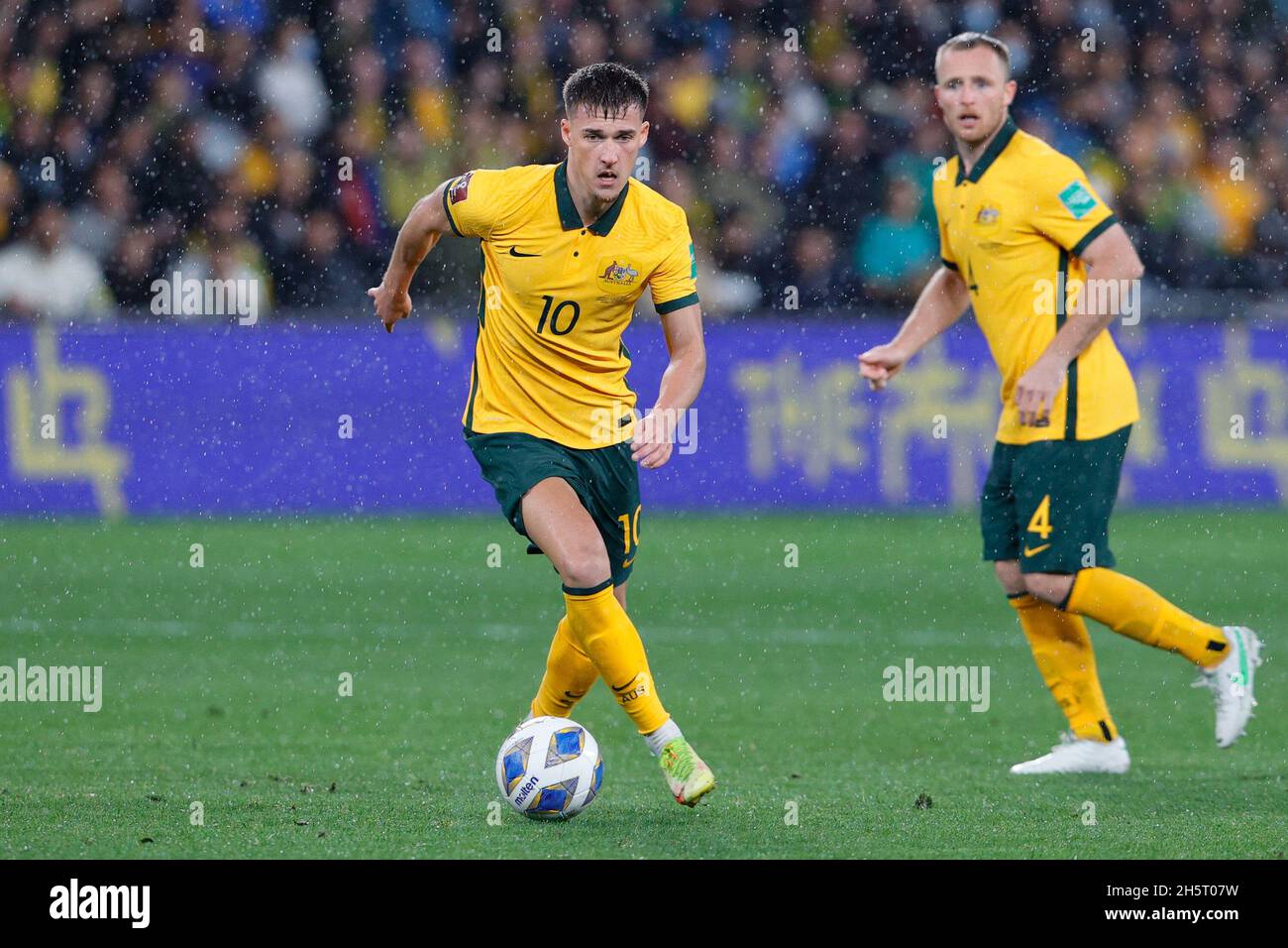 Sydney, Australia. 11th Nov, 2021. Aidin Hrustic of Australia passes ...