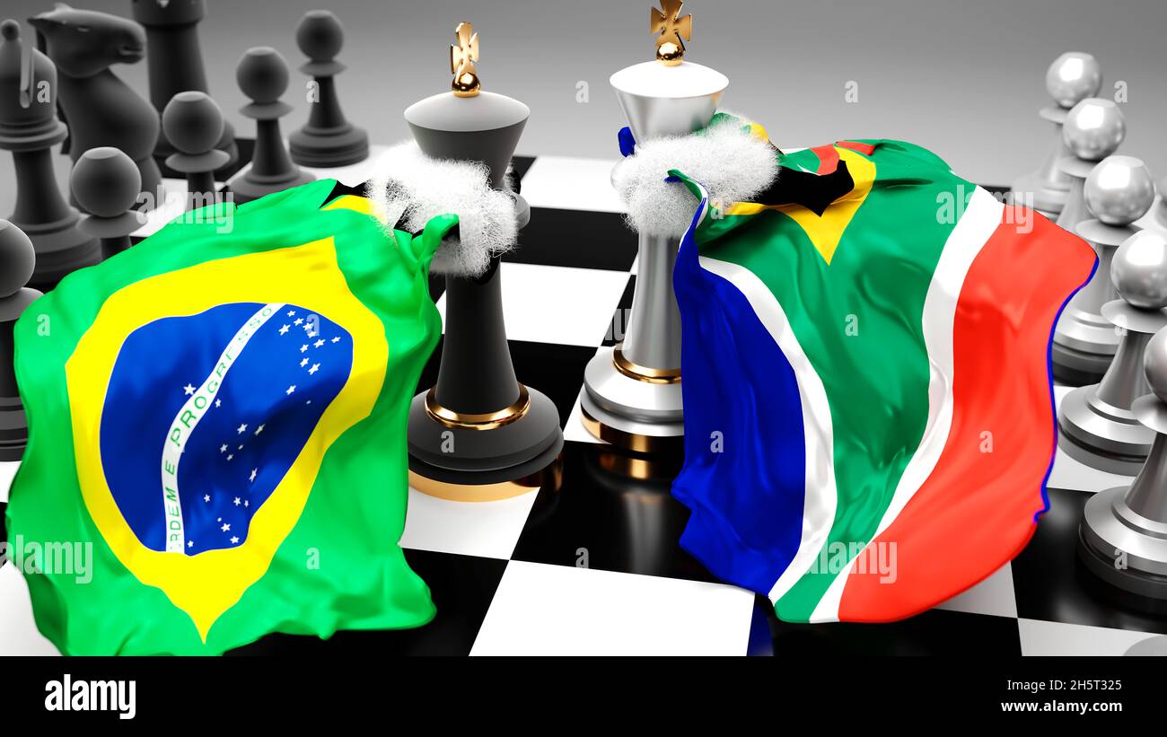 Brazil south africa conflict hi-res stock photography and images - Alamy