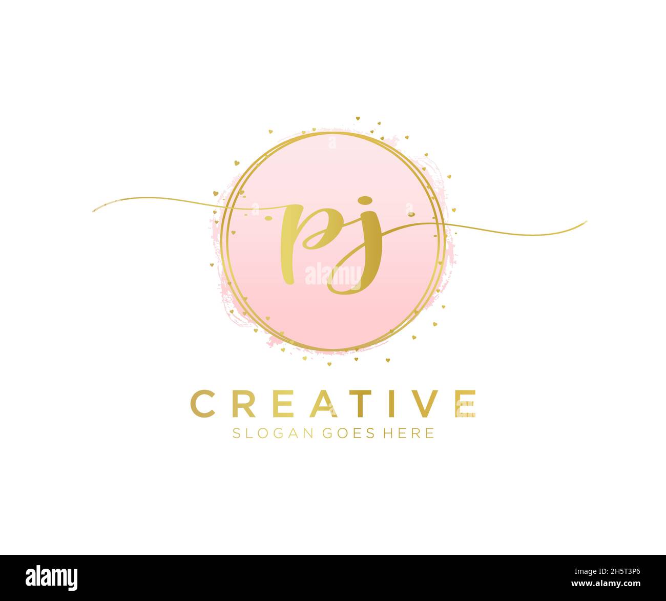 Pj font Stock Vector Images - Alamy