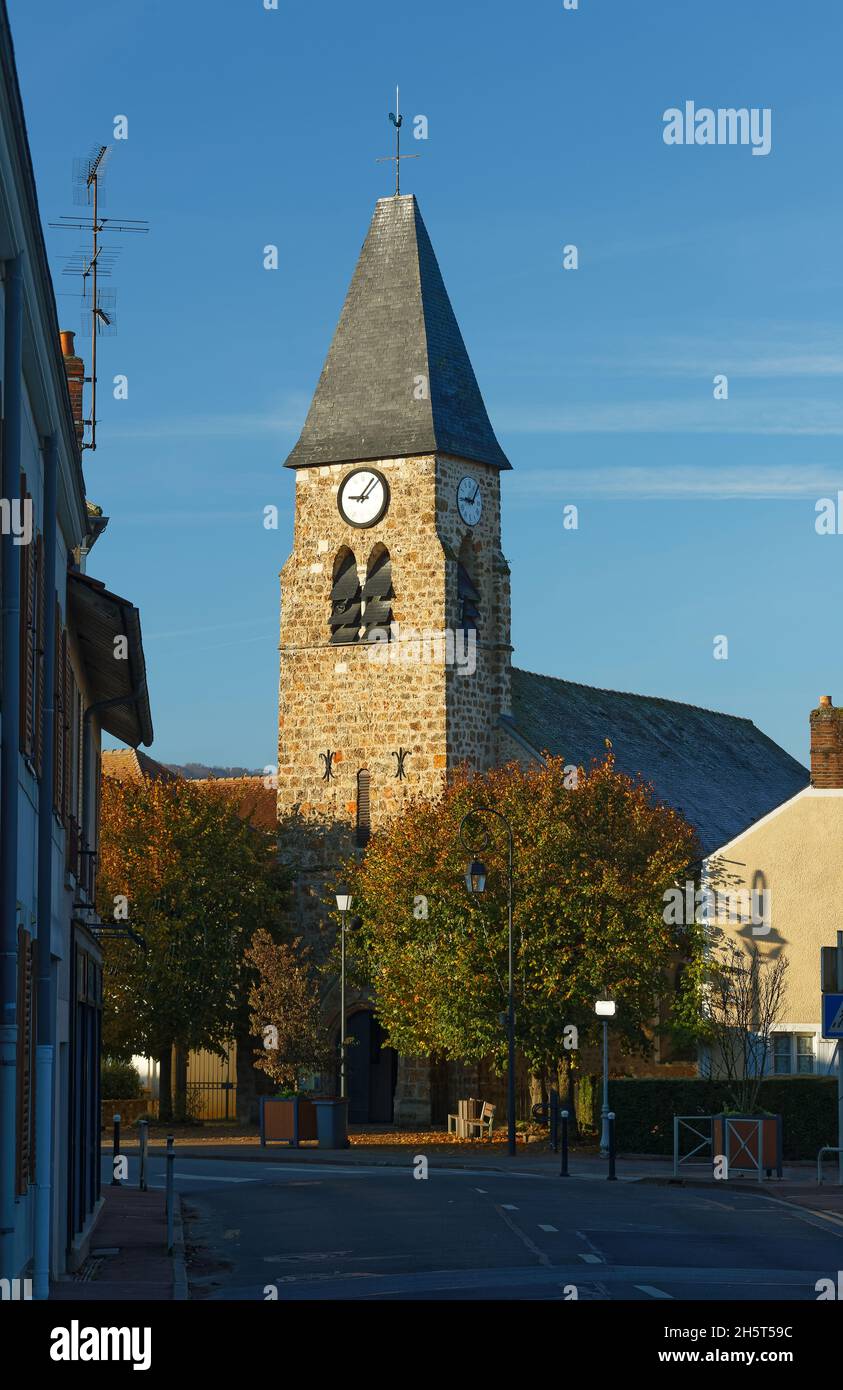 The Catholic church of Saint Remy les Chevreuse , France is a ...