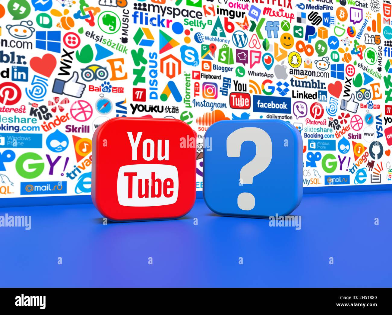 youtube images, youtube background designs Stock Photo - Alamy