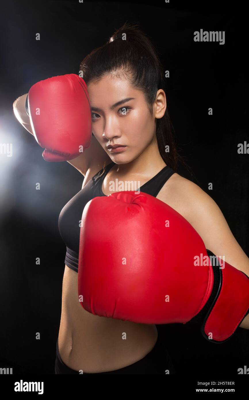 Wide vertical shot young black hi-res stock photography and images - Alamy