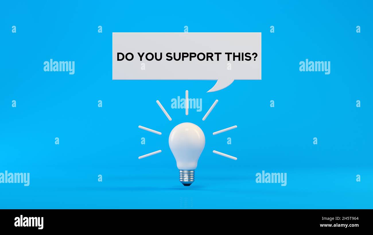 Support and social media Stock Photo - Alamy