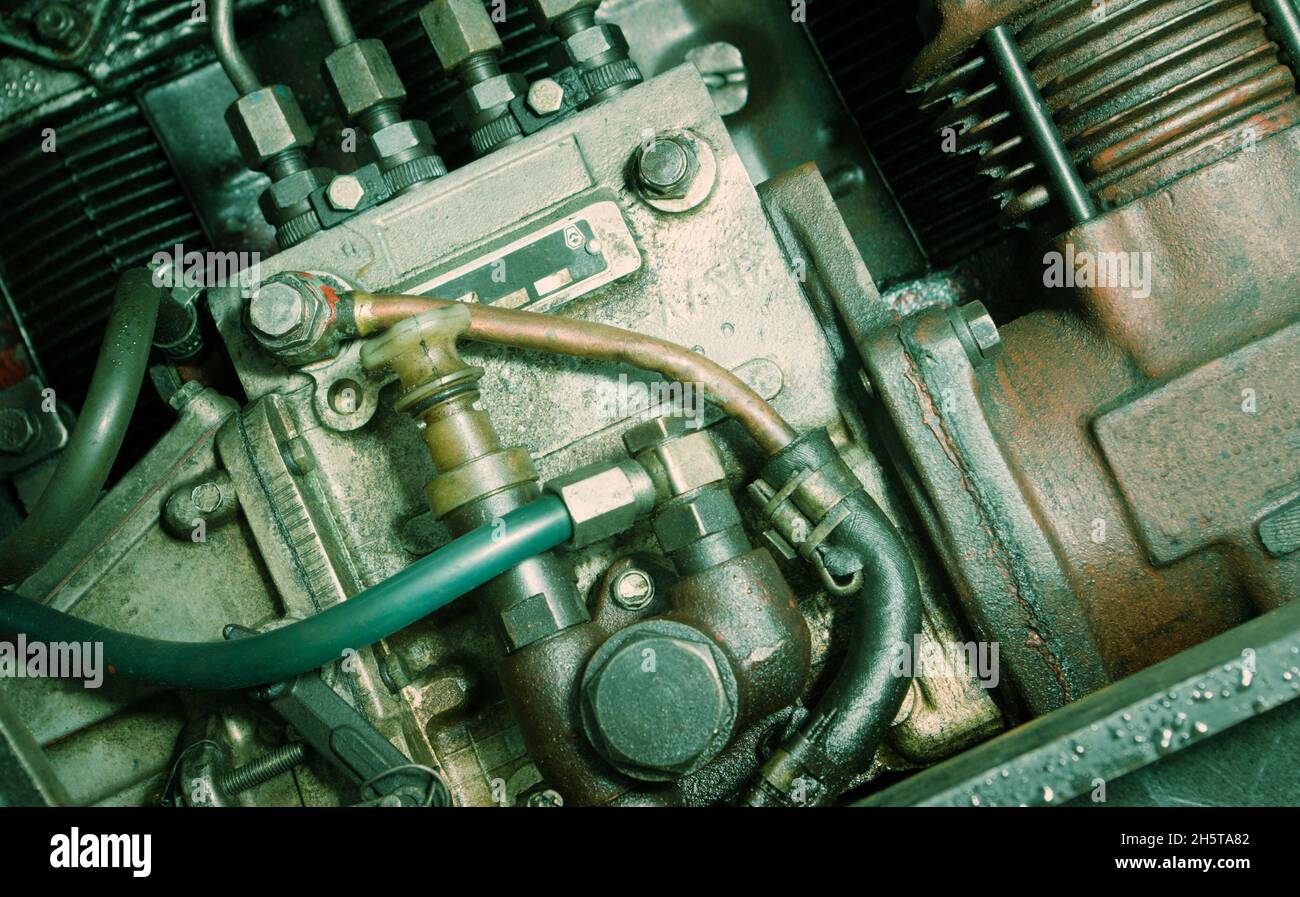 automobile mechanism .Part of a car engine Stock Photo - Alamy
