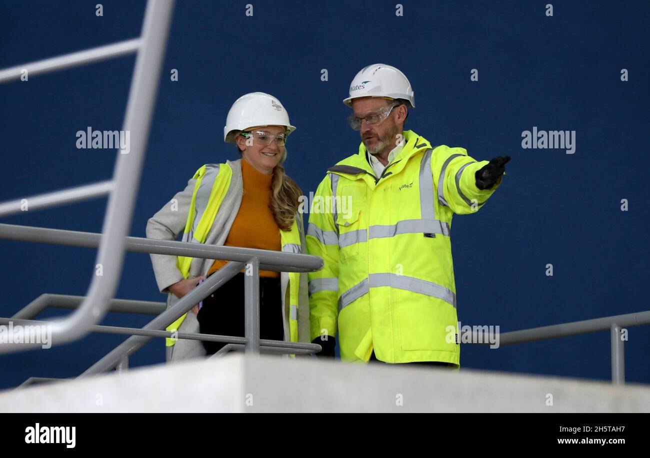 Former Team England diver Sarah Barrow at Sandwell Aquatics Centre, the ...