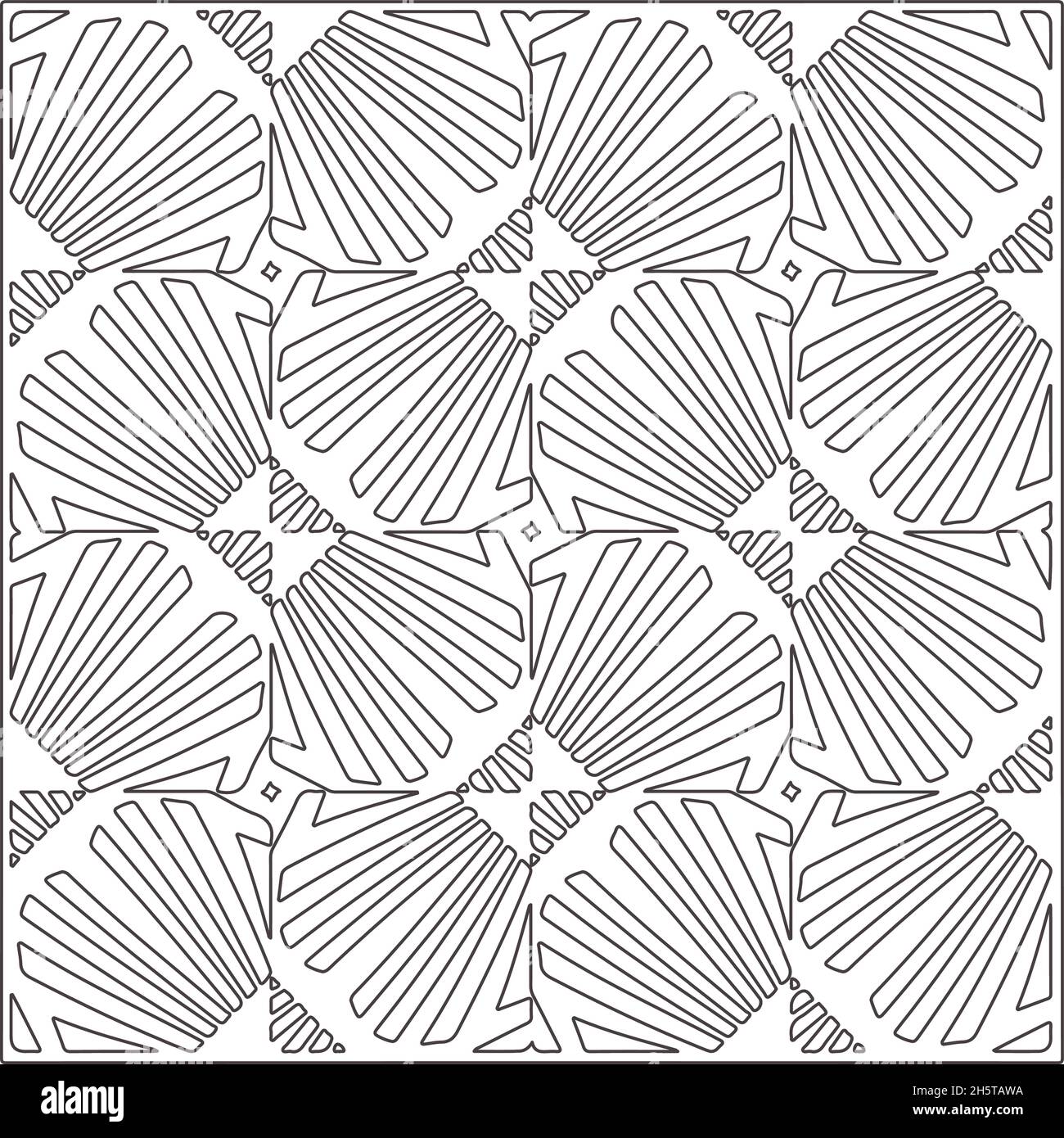 Repeating geometric tiles from striped elements.Modern geometric ...