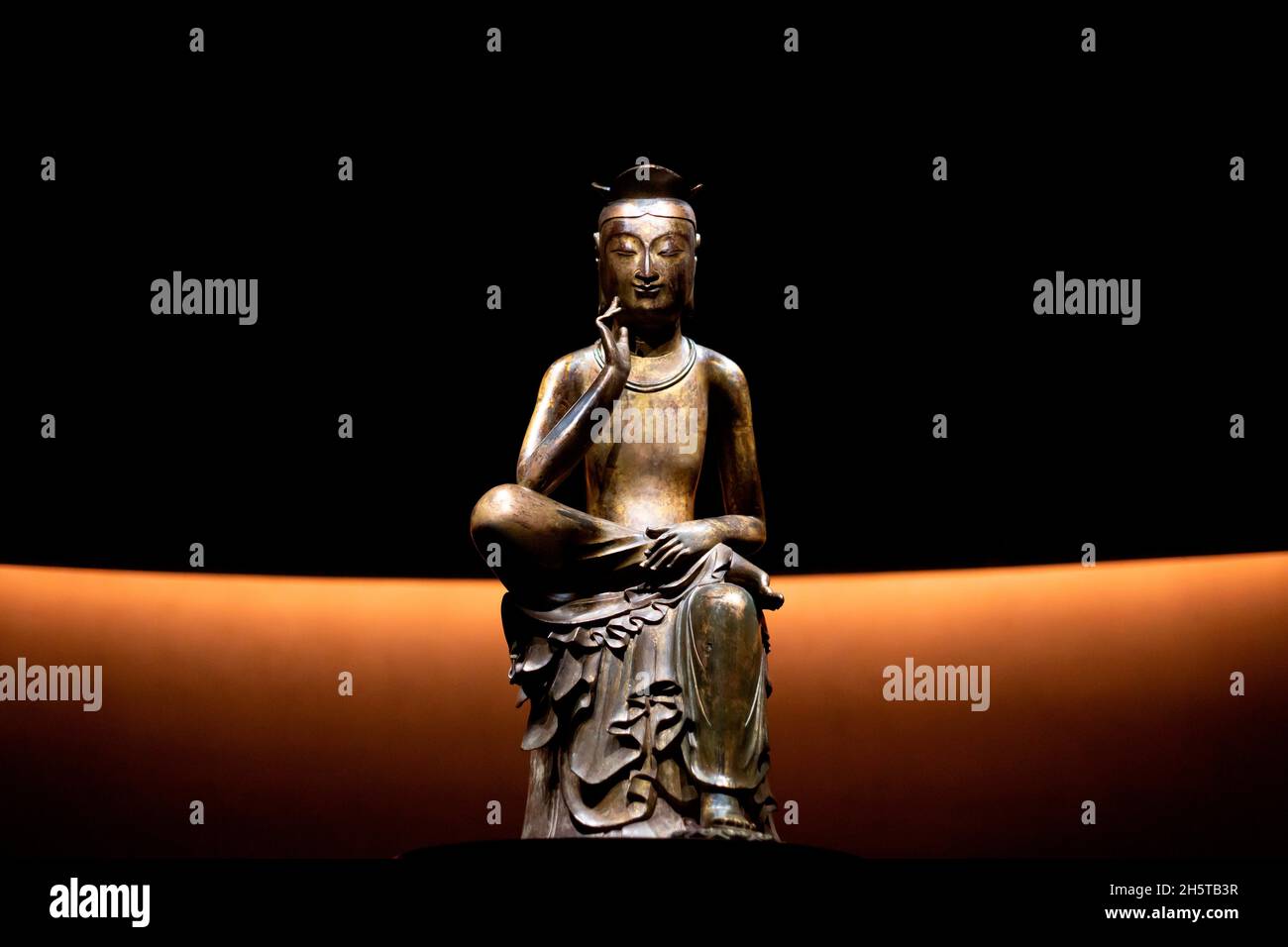 Pensive Bodhisattva, Nov 11, 2021 : A Pensive Bodhisattva (early 7th ...