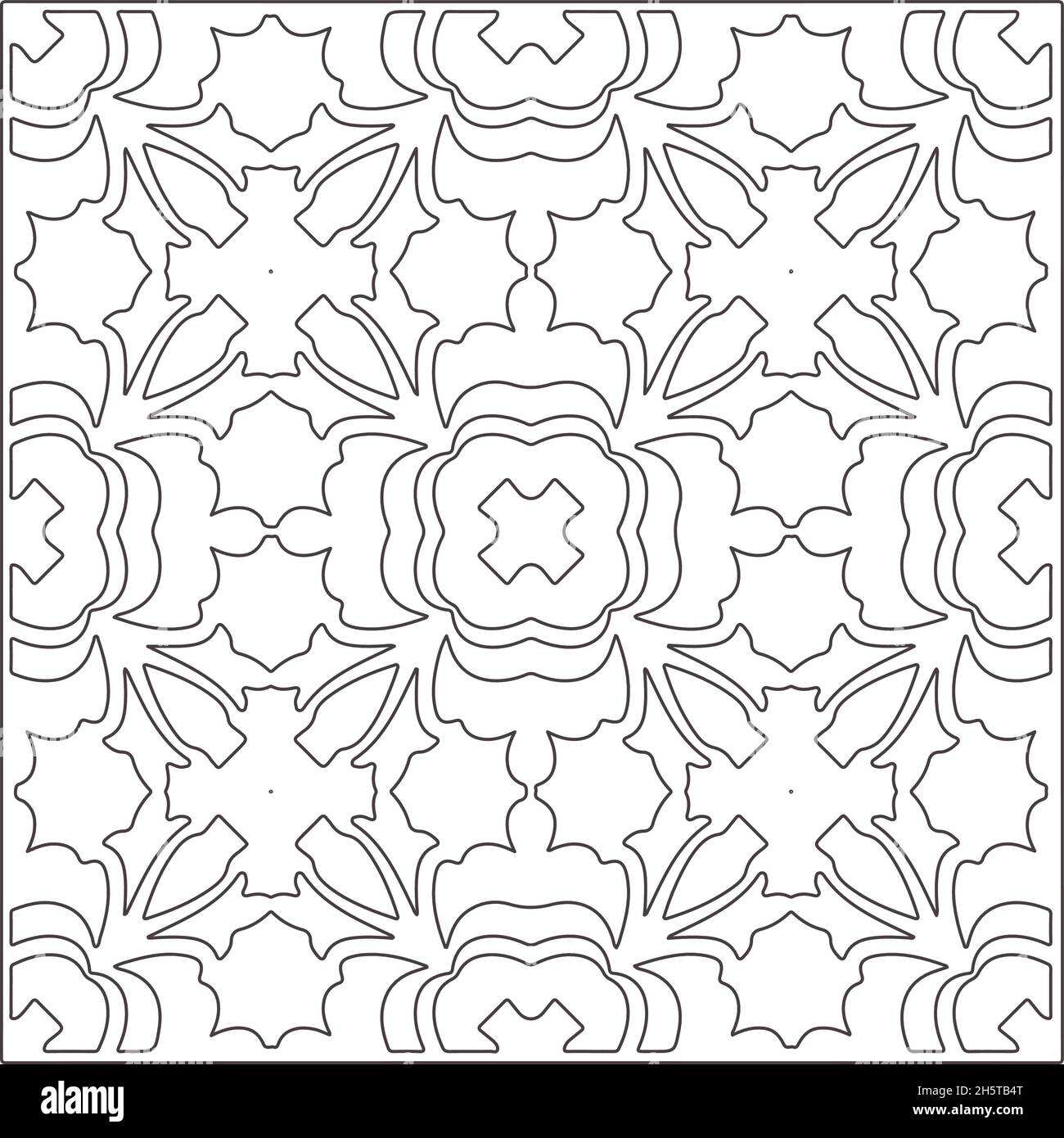 Repeating geometric tiles from striped elements.Modern geometric ...