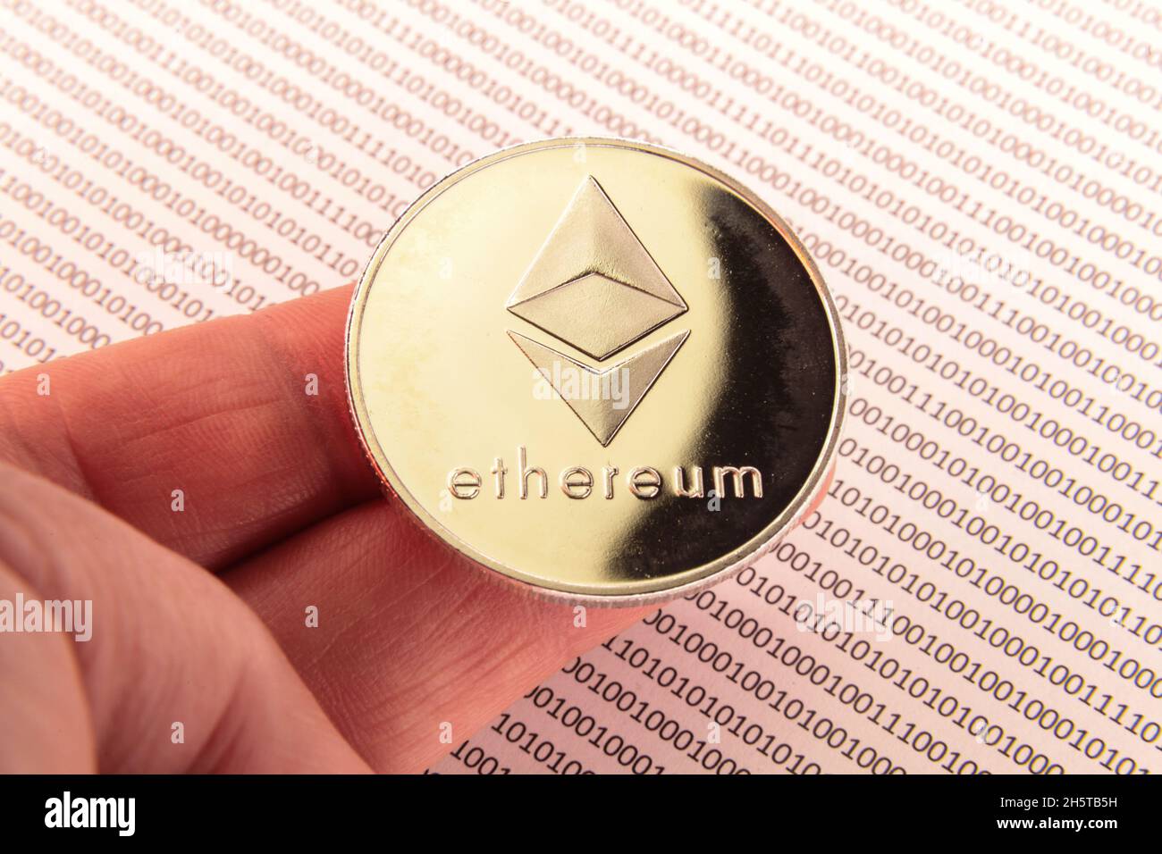 Eth coins hi-res stock photography and images - Alamy