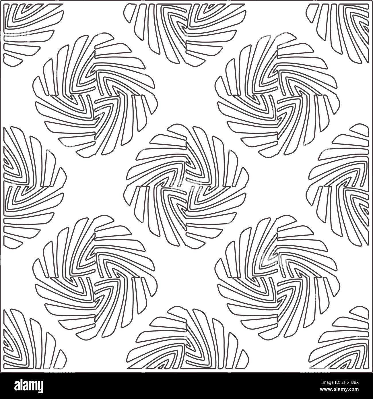 Repeating geometric tiles from striped elements.Modern geometric ...