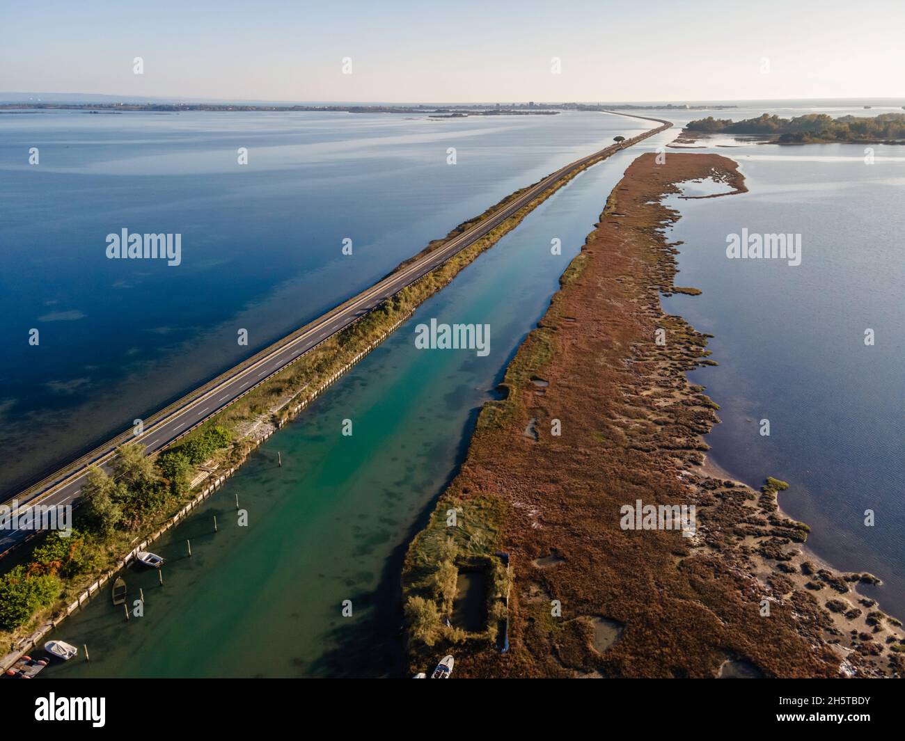Aerial view of grado lagoon hi-res stock photography and images - Alamy