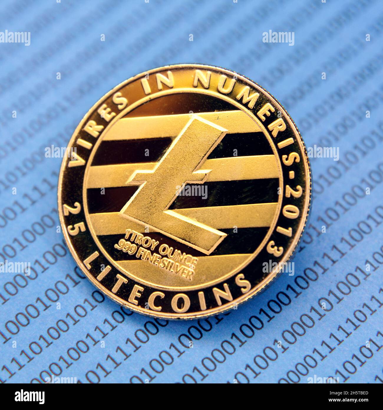 Ltc coin hi-res stock photography and images - Alamy