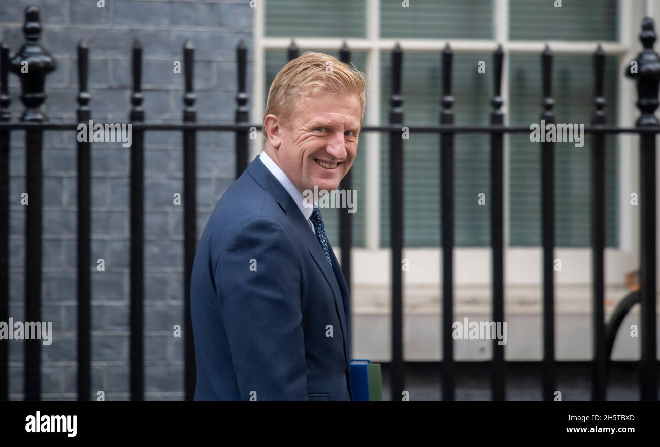 Downing Street, London, UK. 11 November 2021. Oliver Dowden CBE MP ...