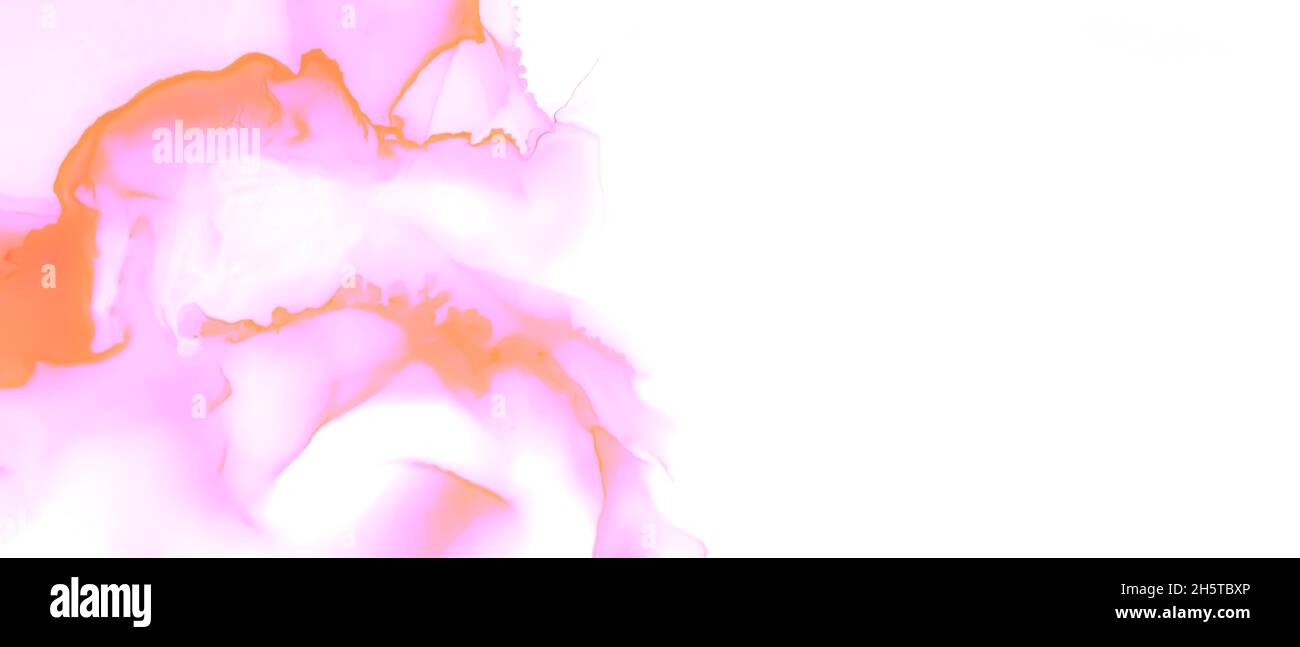 Liquid Smooth Texture. Watercolor Paint Art Stock Photo - Alamy