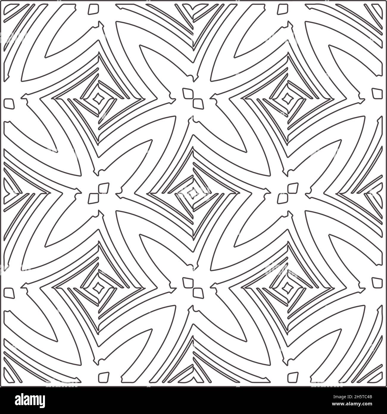 Repeating geometric tiles from striped elements.Modern geometric ...