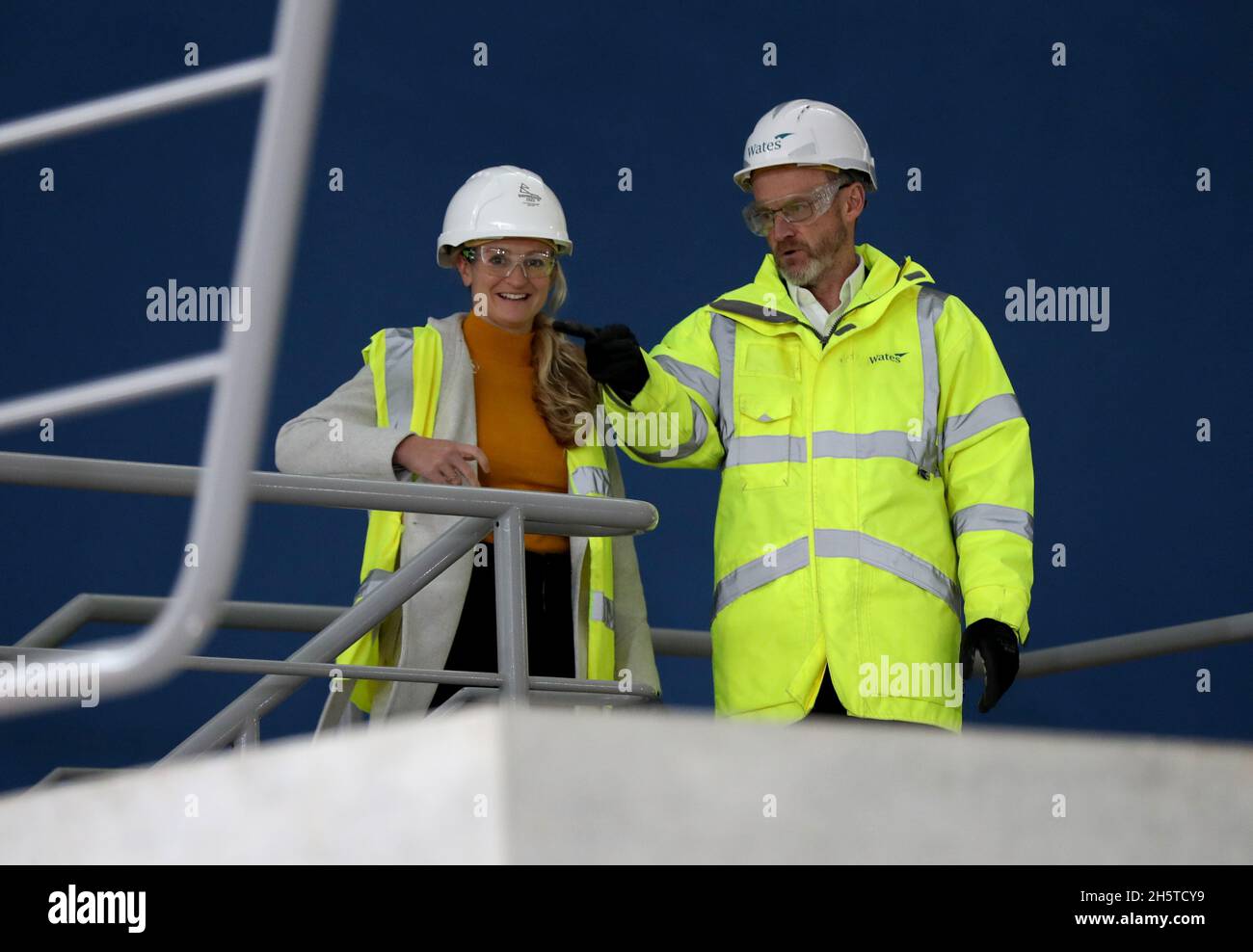 Former Team England diver Sarah Barrow (left) at Sandwell Aquatics ...