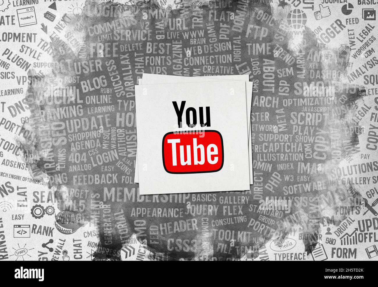 youtube images, youtube background designs Stock Photo - Alamy