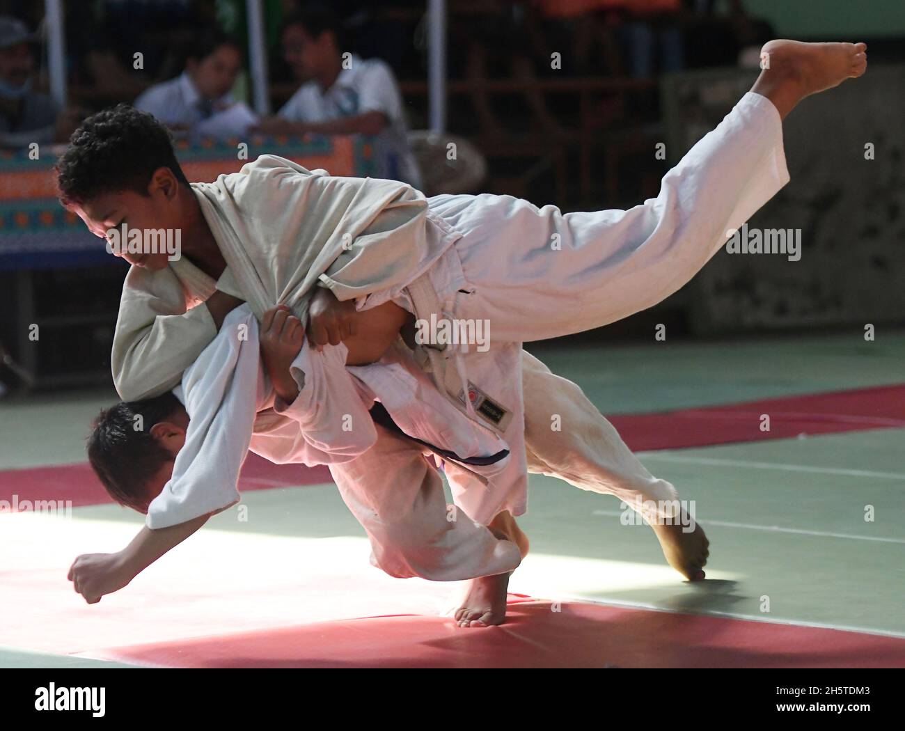 Indian judo students hi-res stock photography and images - Alamy
