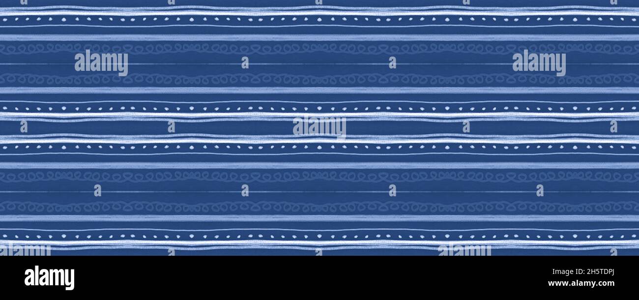 Indigo Tribal Background. Seamless Navajo Textile Stock Photo - Alamy