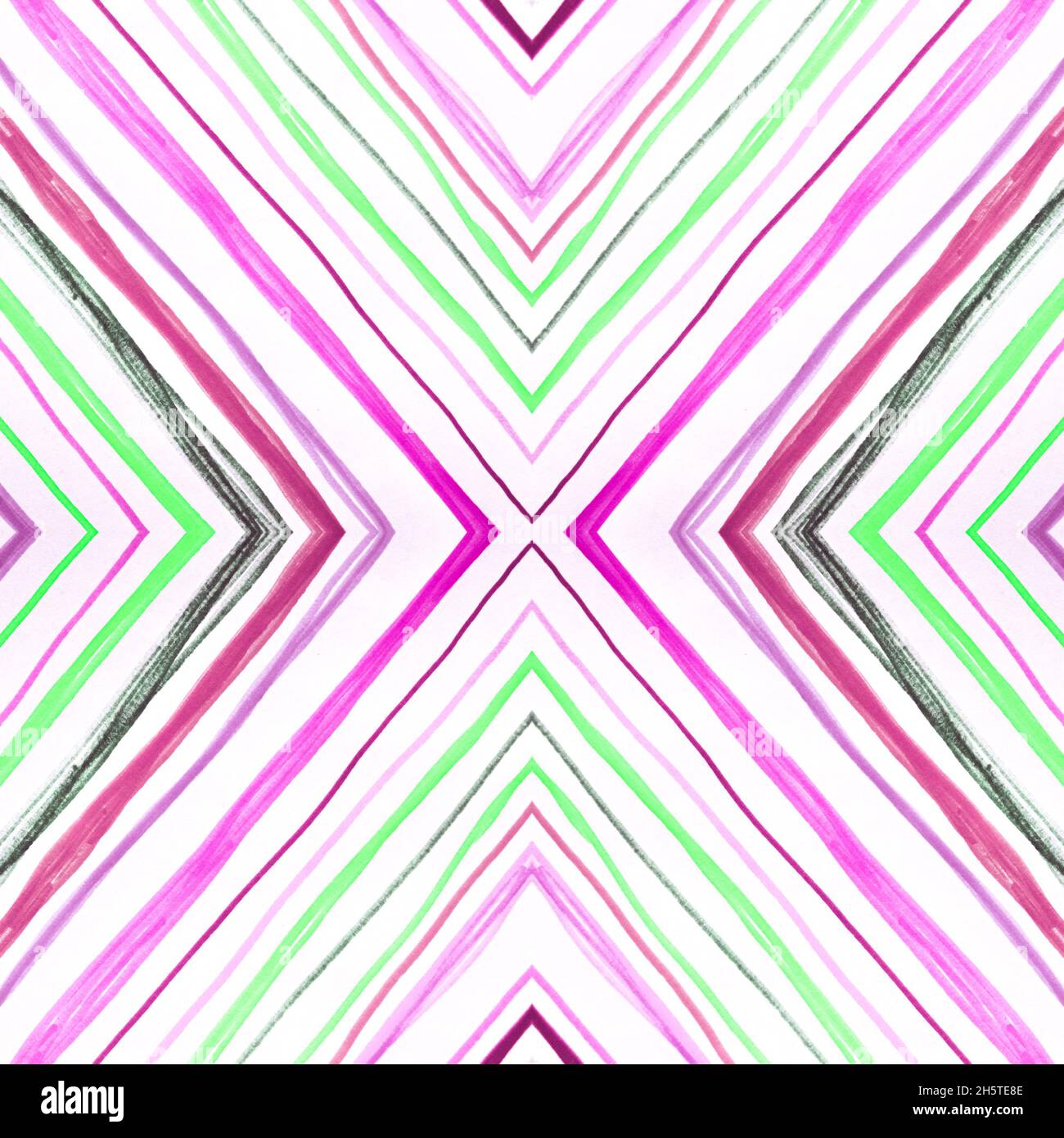 Watercolour Diamond. Geometric Seamless Pattern Stock Photo - Alamy