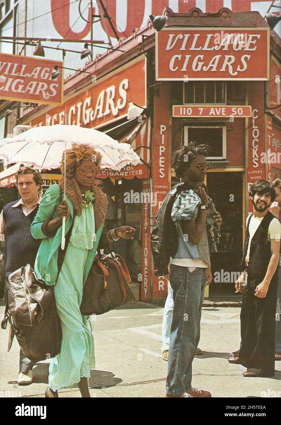 New York 1970's street scene Stock Photo - Alamy