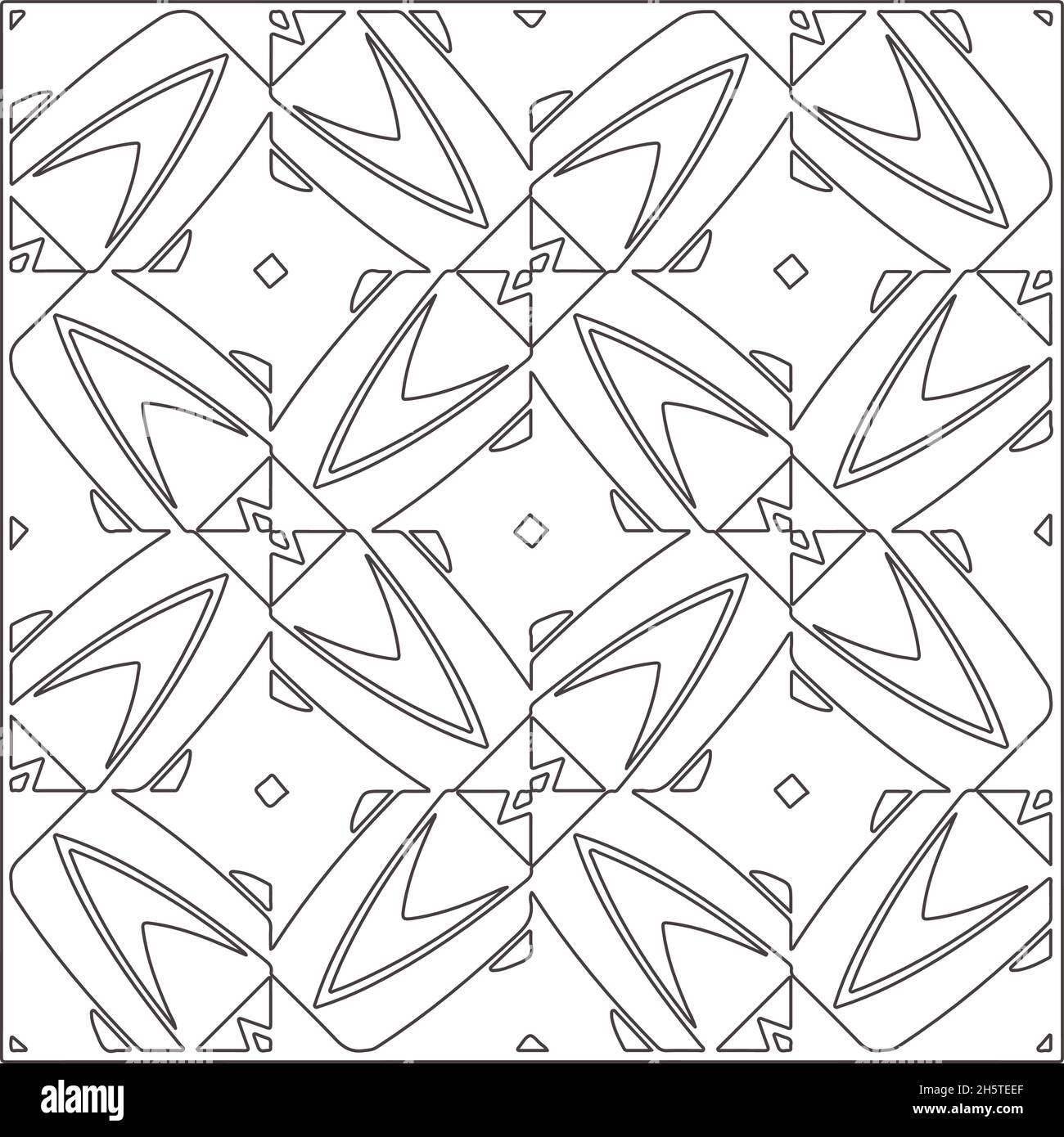 Repeating geometric tiles from striped elements.Modern geometric ...