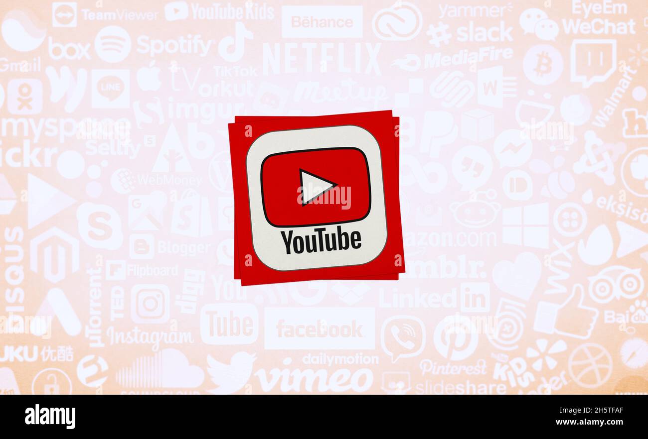 youtube images, youtube background designs Stock Photo - Alamy