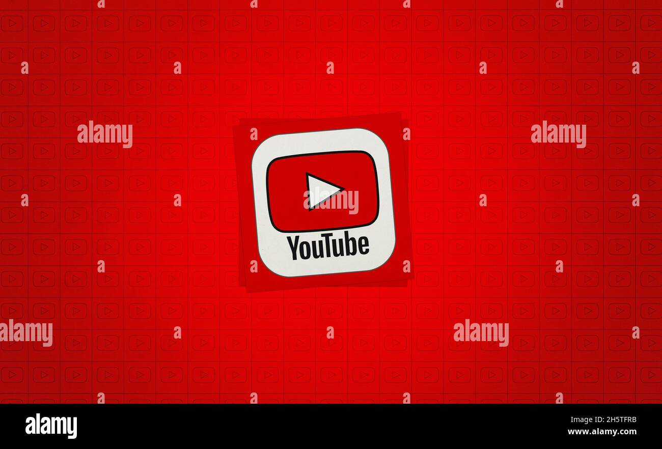 youtube images, youtube background designs Stock Photo - Alamy
