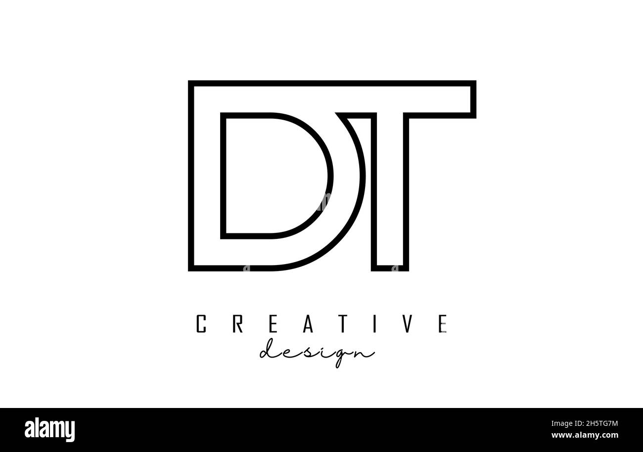 Dt letters Black and White Stock Photos & Images - Alamy