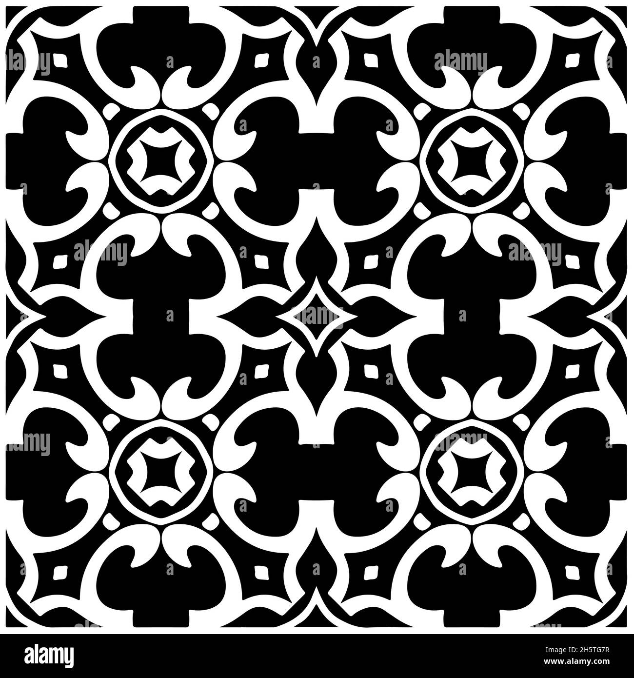 Vector geometric seamless pattern.Modern geometric background with ...