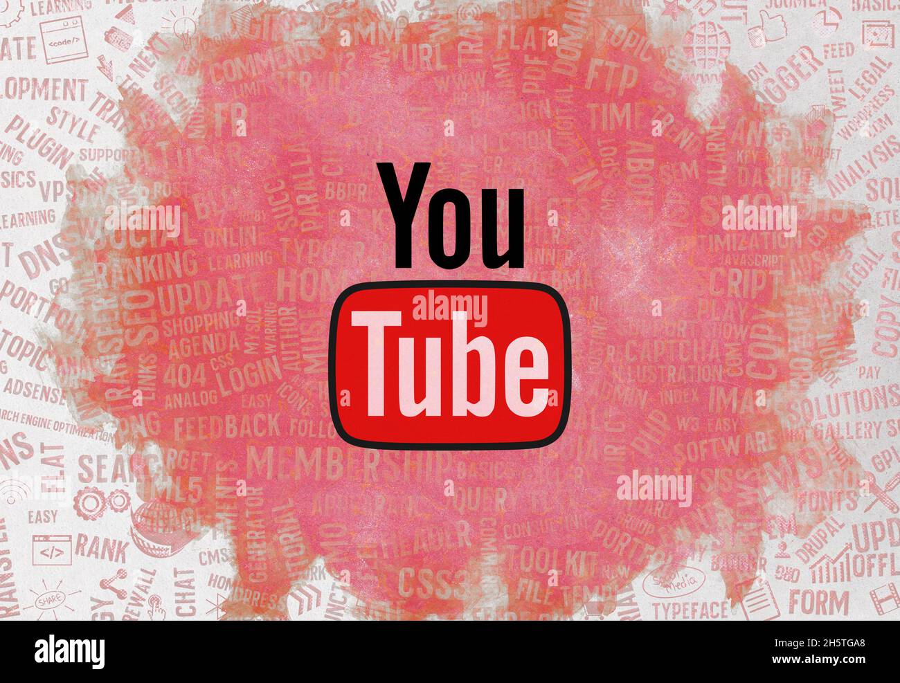 youtube images, youtube background designs Stock Photo - Alamy