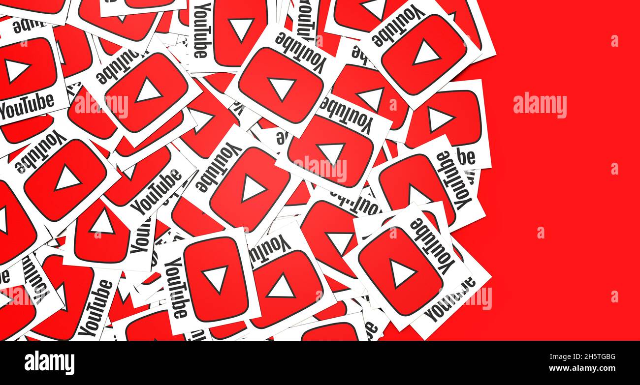 youtube images, youtube background designs Stock Photo - Alamy