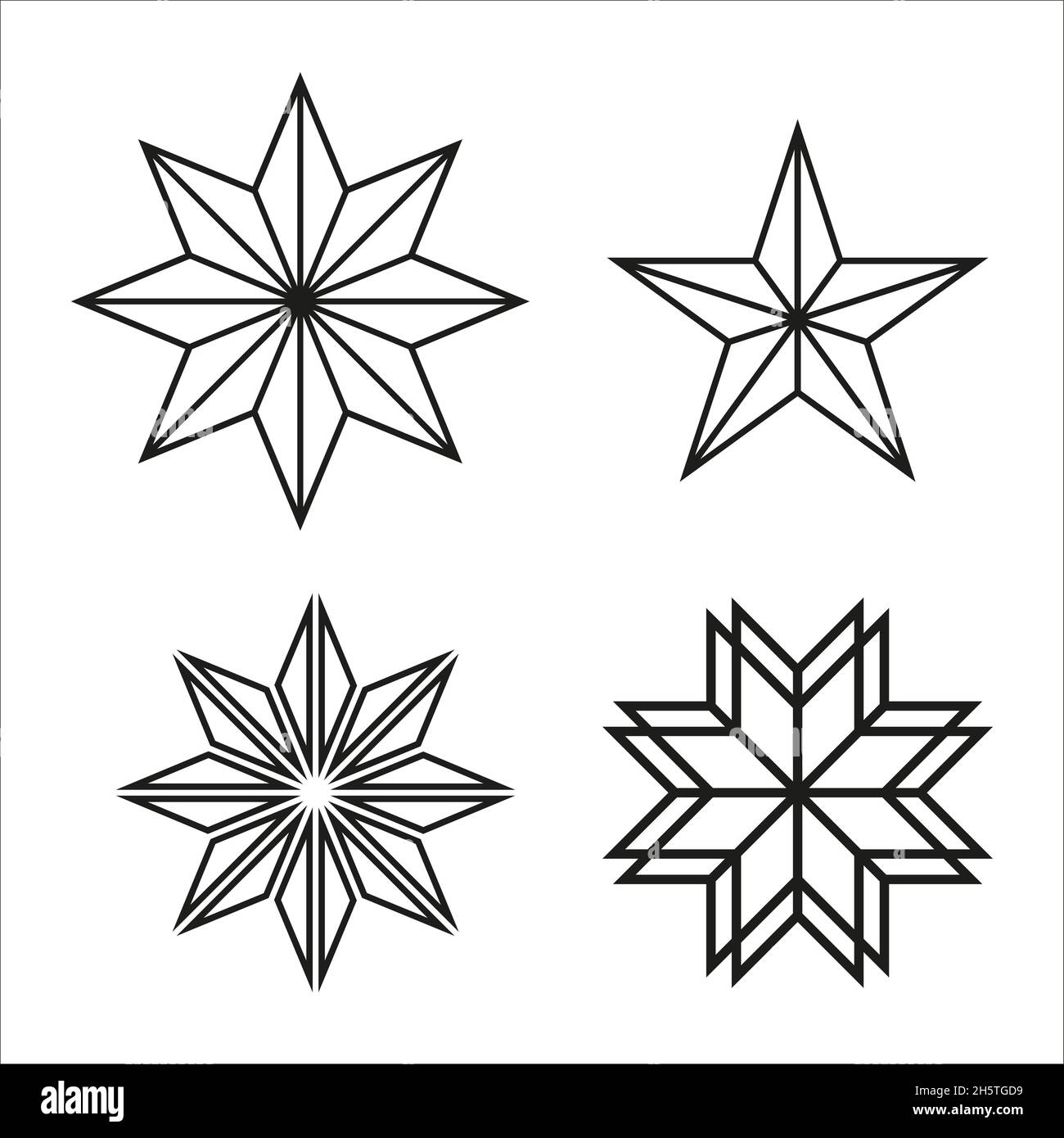 Folk Star Pattern