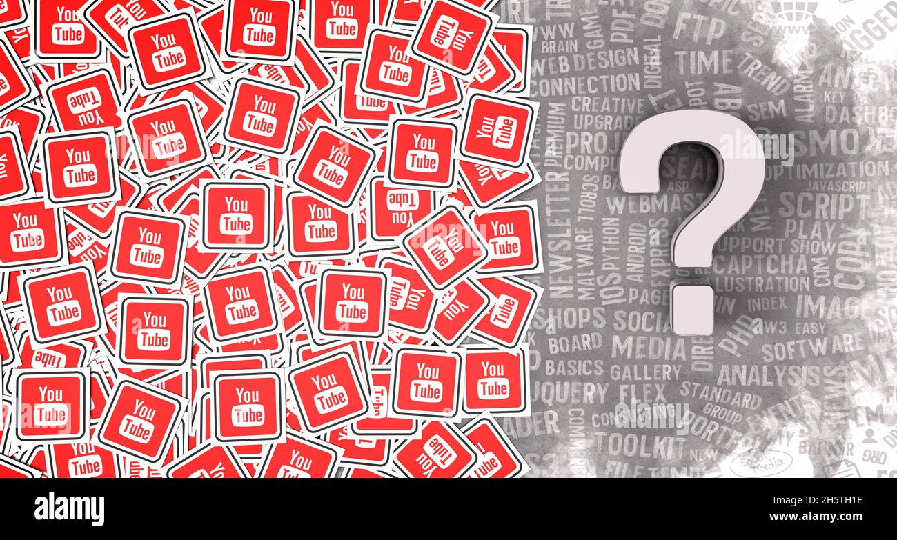 youtube images, youtube background designs Stock Photo - Alamy