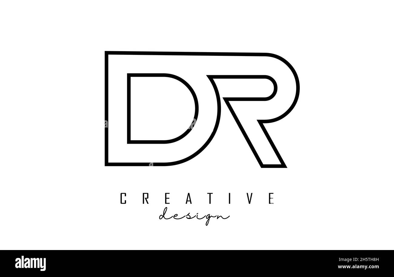 Dr design vector vectors hi-res stock photography and images - Alamy