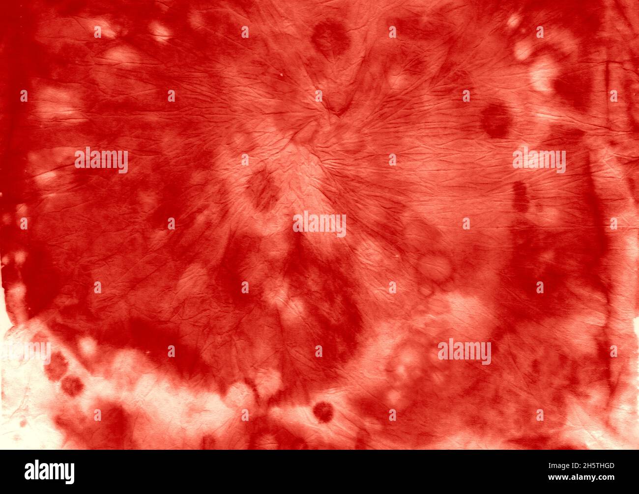 Red Dyeing Pattern. Hippie Swirl Background Stock Photo - Alamy
