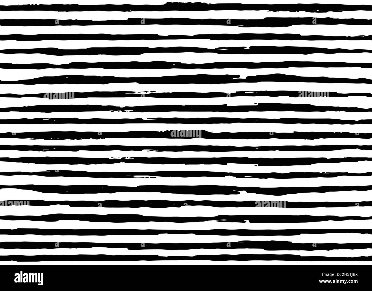Bold rough stripes seamless pattern. Digital ink Illustration ...