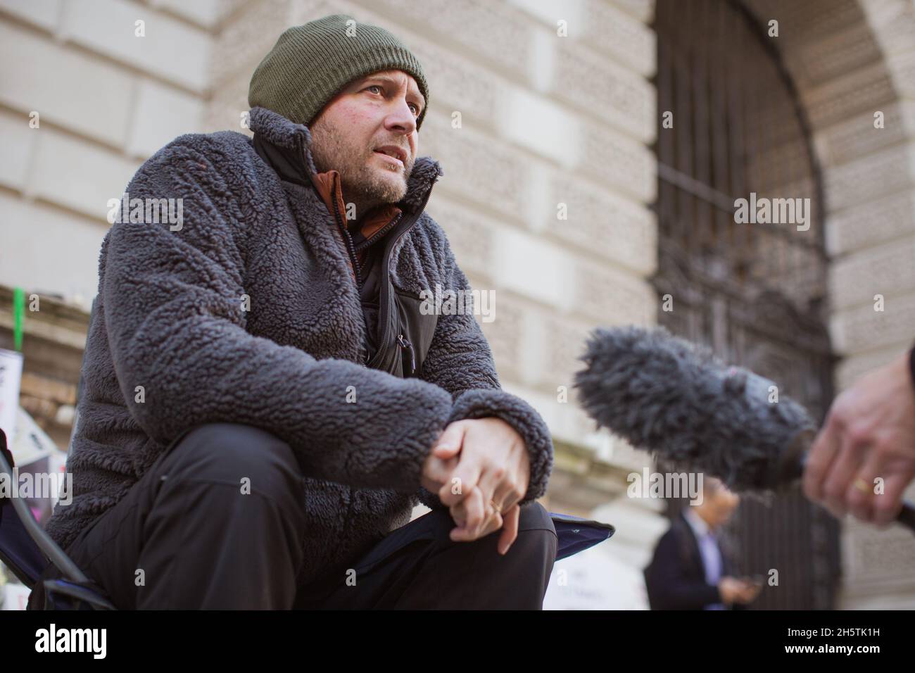 Richard ratcliffe hunger strike 2021 hi-res stock photography and ...