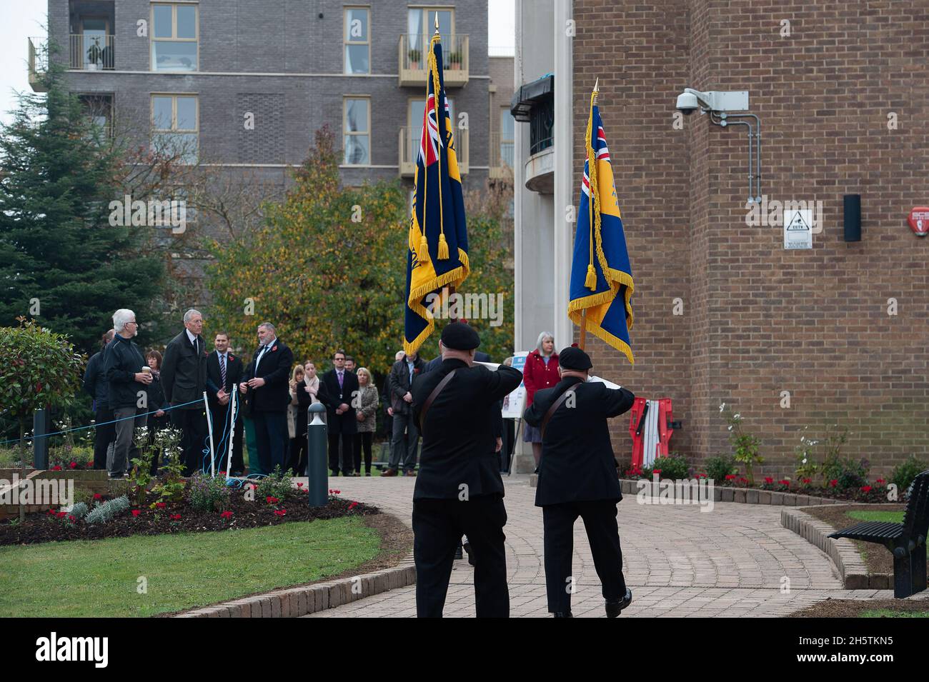 Maidenhead, Berkshire, UK. 11th November, 2021. Councillors from the ...