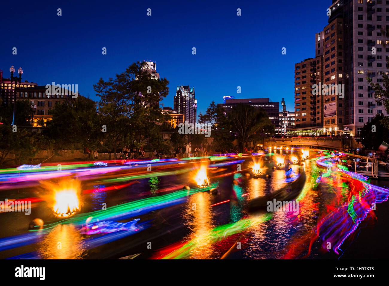Waterfire providence hi-res stock photography and images - Alamy