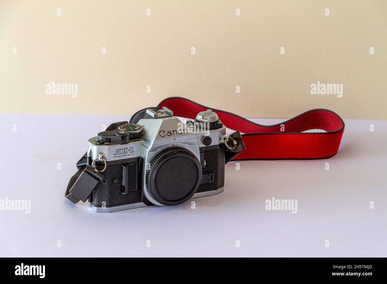 Canon AE! camera from the 1980's Stock Photo - Alamy