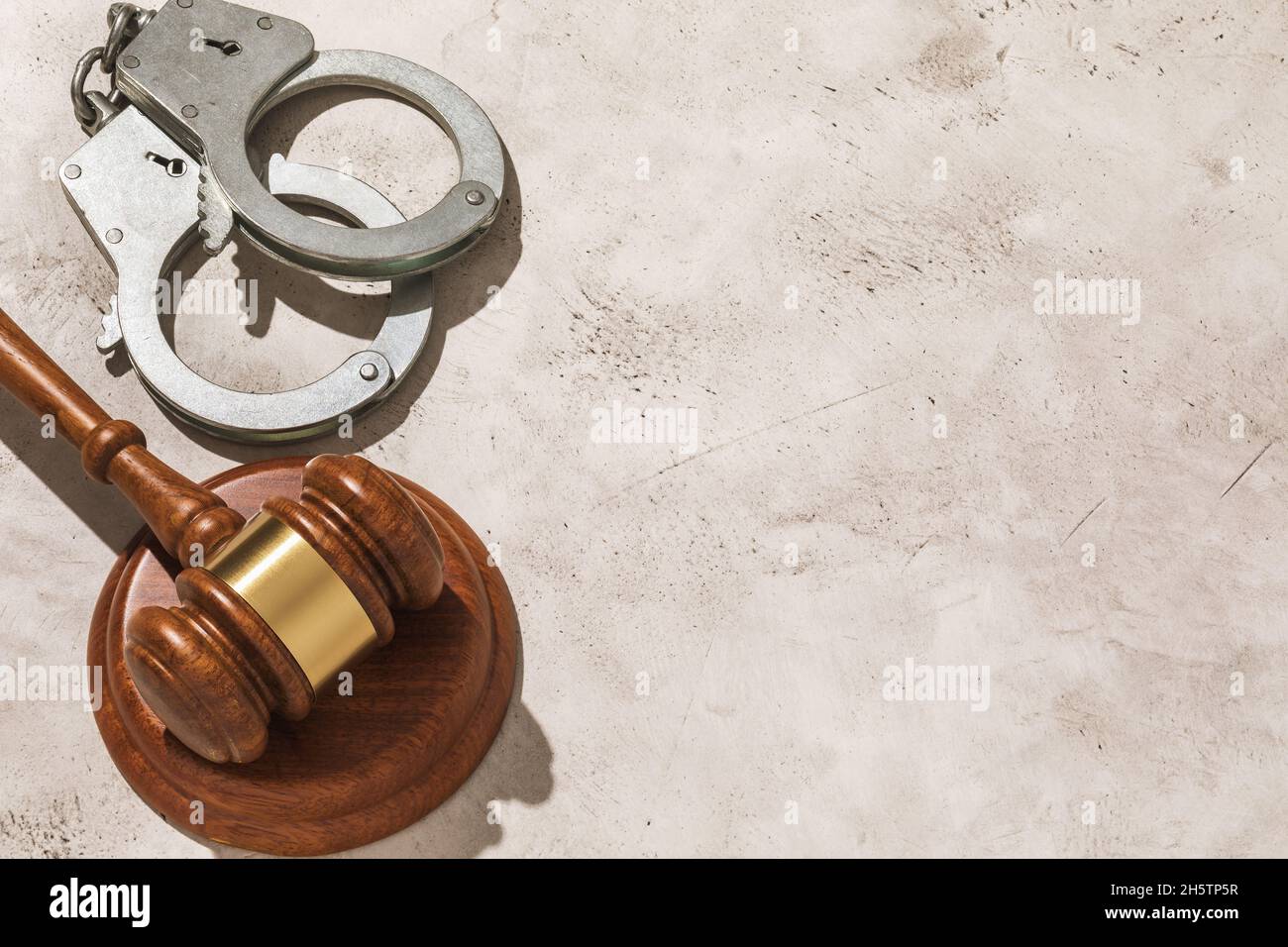 Top view judge gavel on hi-res stock photography and images - Alamy