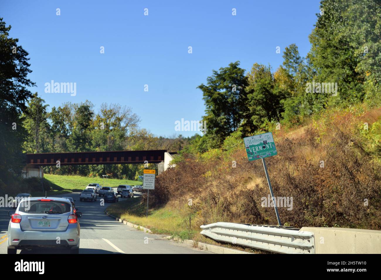 Welcome vermont sign hi-res stock photography and images - Alamy