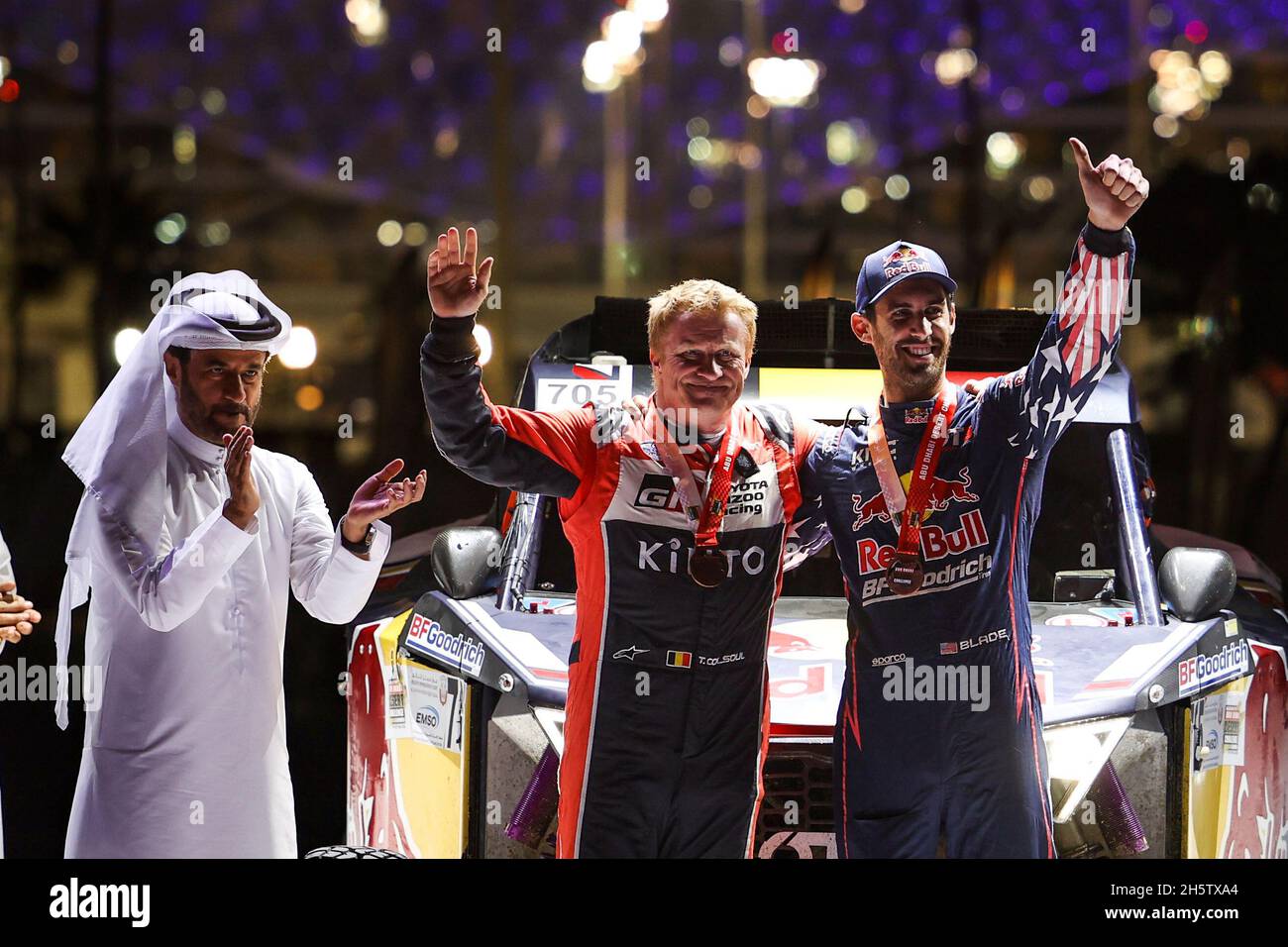 Abu Dhabi. 11th Nov, 2021. 705 De Mevius Guillaume (bel), Colsoul Tom ...