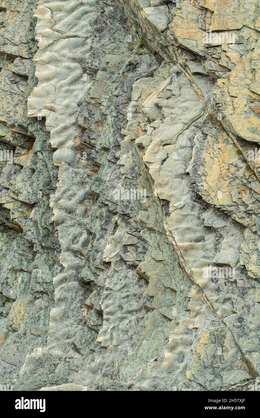 Uplifted sedimentary strata hi-res stock photography and images - Alamy