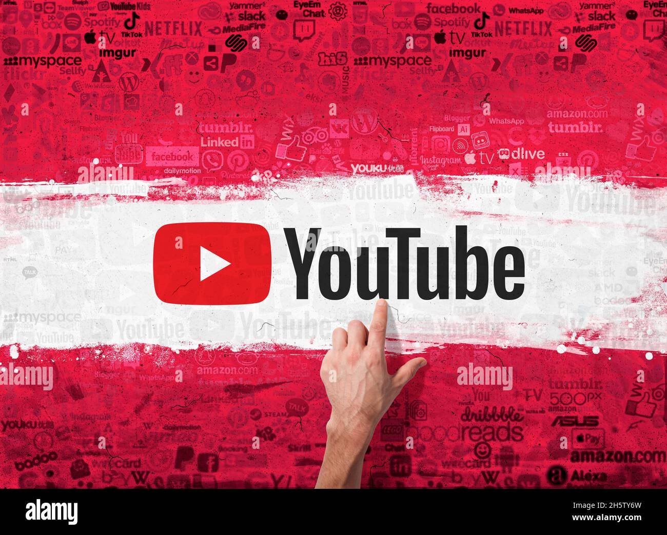 youtube images, youtube background designs Stock Photo - Alamy