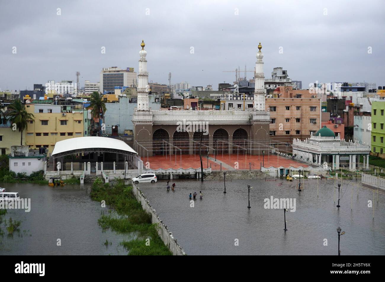 Mosque big wallajah chennai hi-res stock photography and images - Alamy