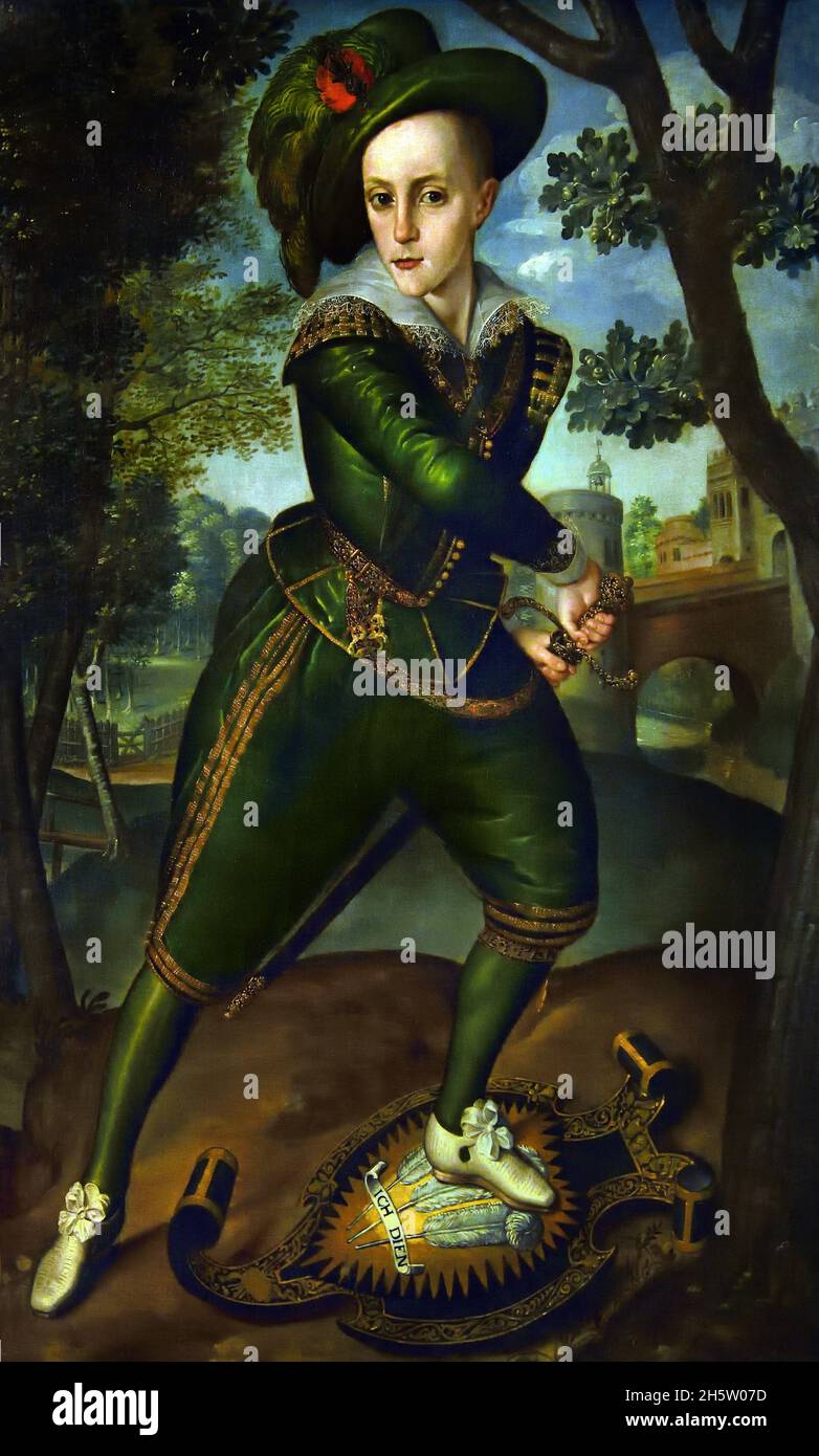 Portrait of henry frederick stuart prince of wales by peake hi-res ...